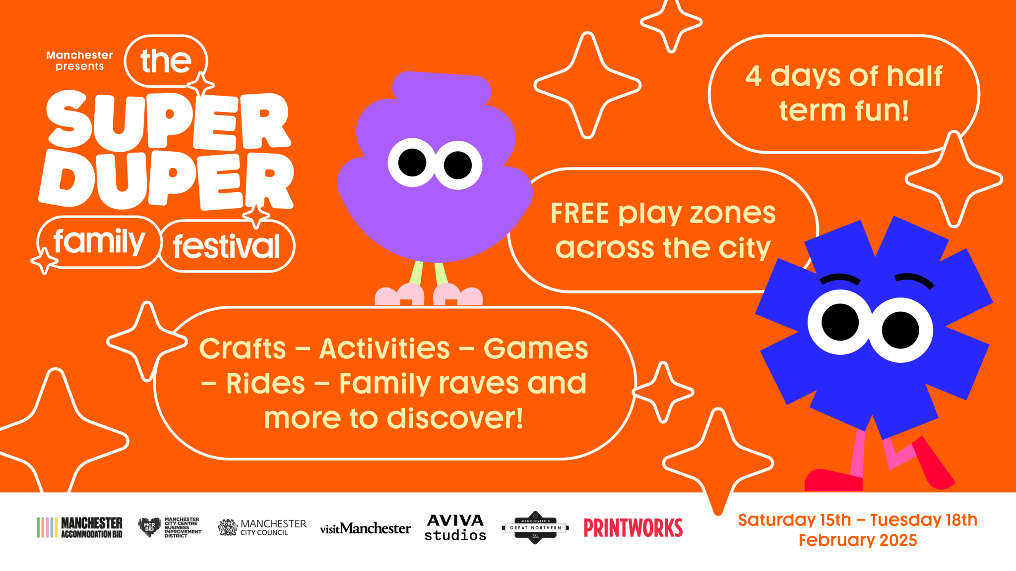 The Super Duper Family Festival is coming to Manchester - CityCo